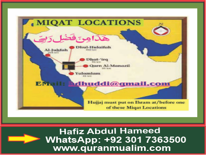 MEEQAT and IHRAM detail in Makkah during Hajj? - Learn Islam