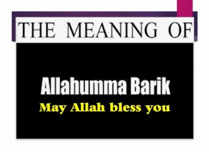Allahumma Barik Meaning of Arabic Word PDF Download - Quran Mualim 2025