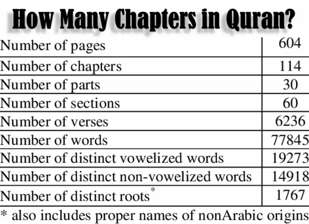 How Many Chapters In Quran QuranMualim Quran Mualim How Many Chapters In Quran QuranMualim Quran Mualim