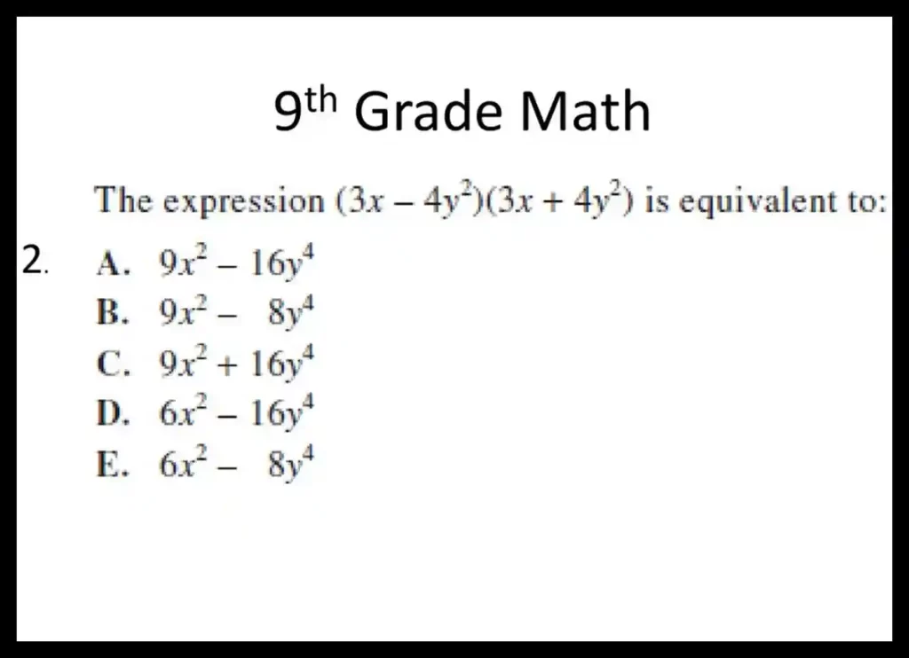 Best 9th Grade Math Test PDF Download Quran Mualim Best 9th Grade Math Test PDF Download Quran Mualim