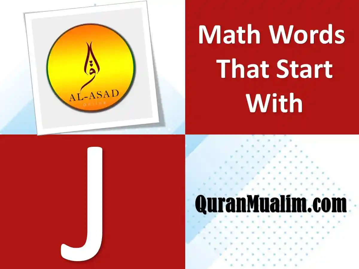 Math Words That Start With J Quran Mualim Math Words That Start With J Quran Mualim