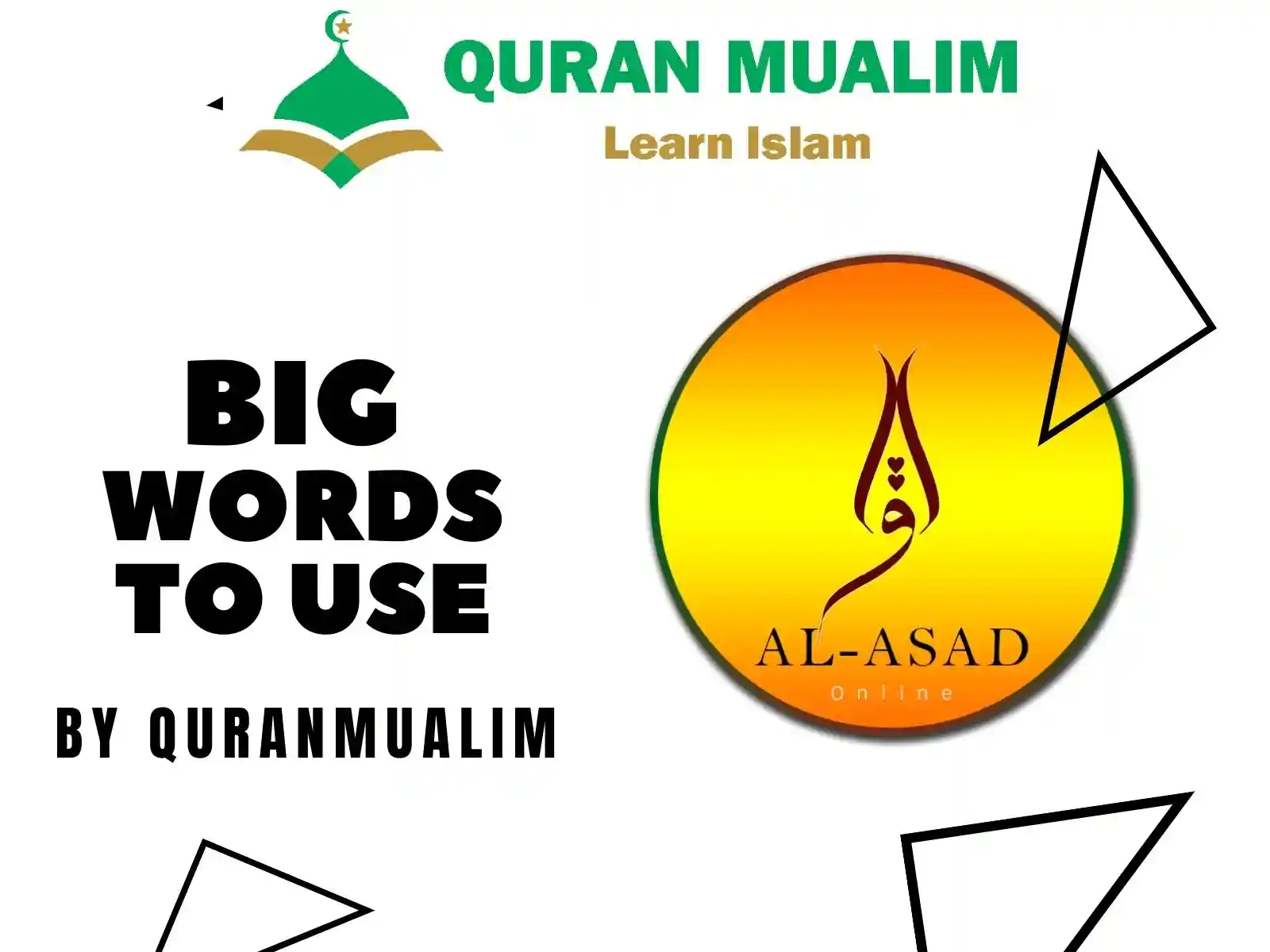 Big Words to Use – English Vocabulary - Quran Mualim 2025