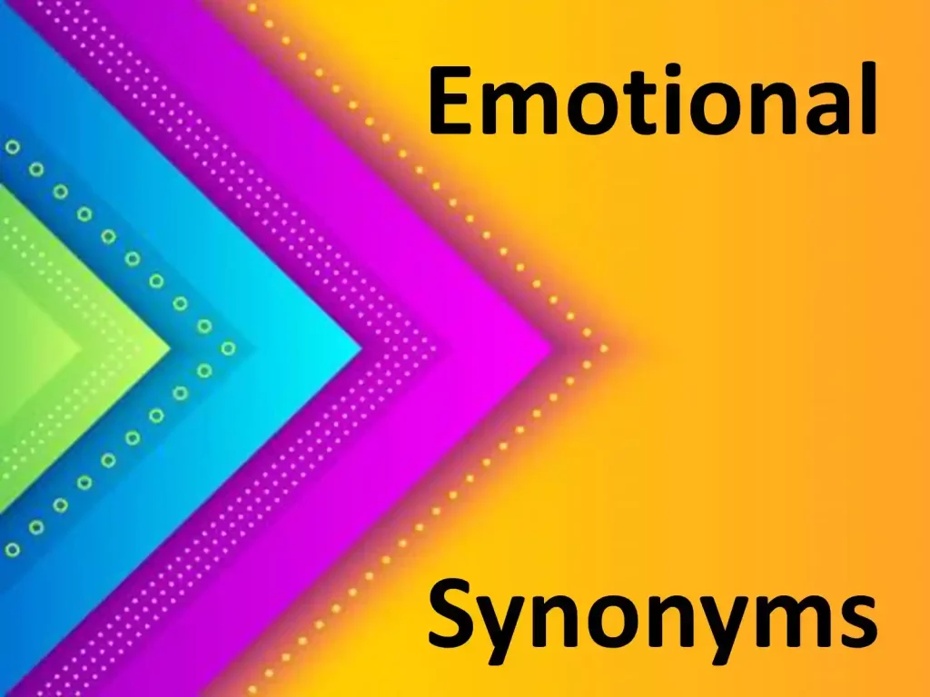 Emotional Synonyms For You – English Vocabulary - Quran Mualim 2025