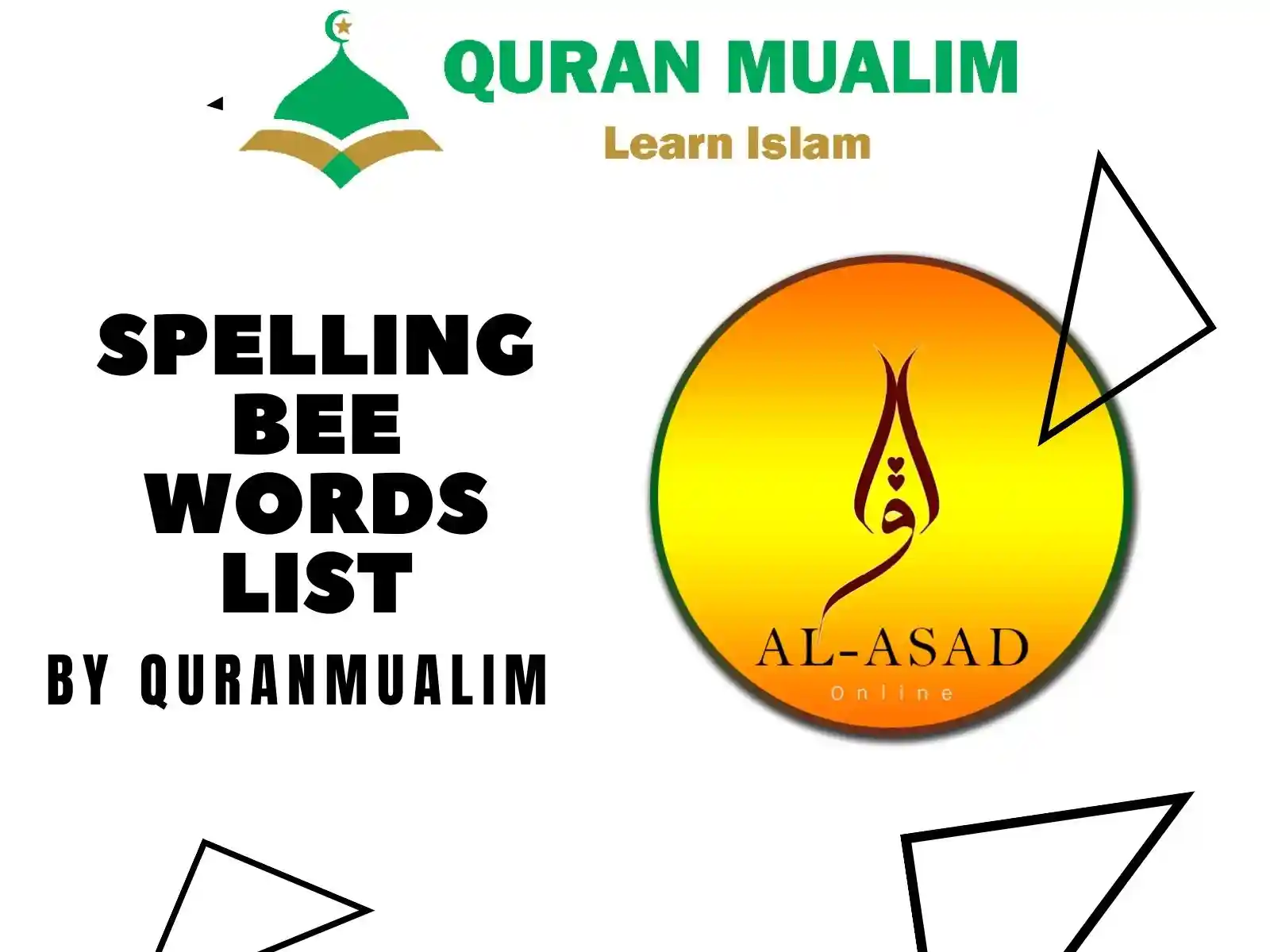 Spelling Bee Words List For All Grades – English Vocabulary - Quran Mualim